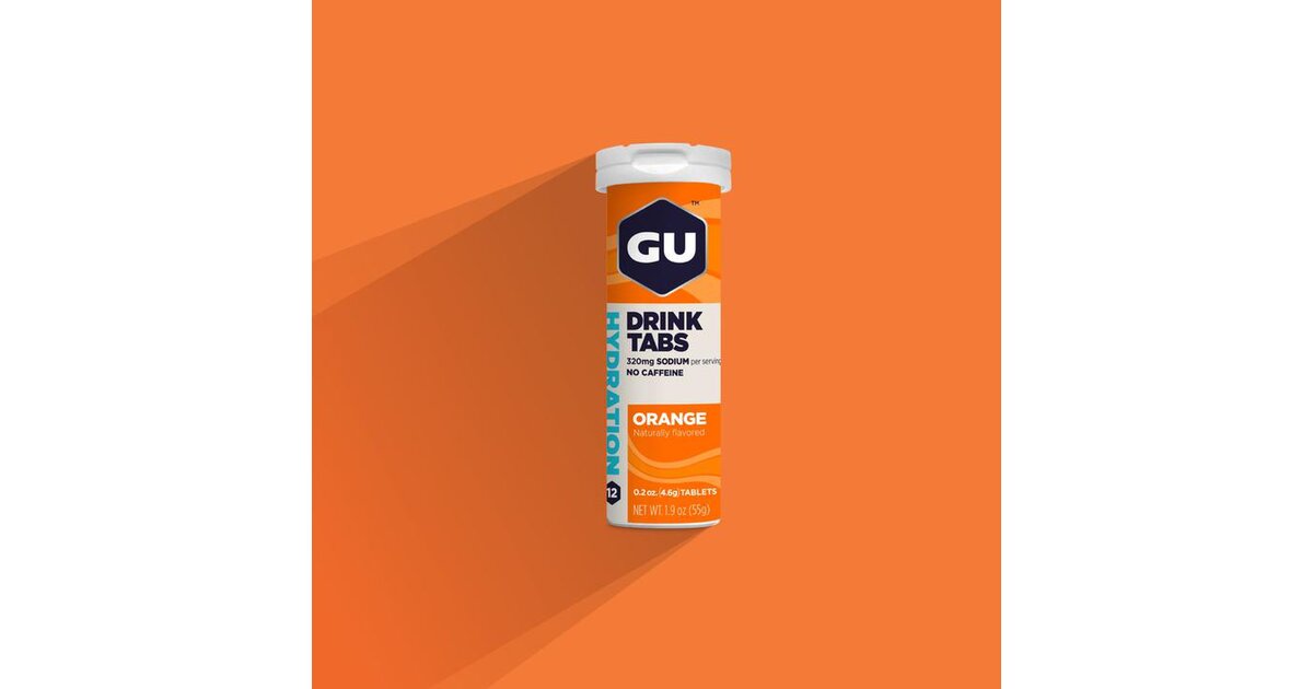 GU Brew Tabs 12 Tabs Orange za 7,49 € | BEZECKEPOTREBY.SK