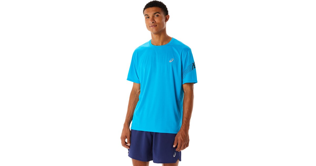 ASICS Icon SS TOP men island blue za 28,00 € | BEZECKEPOTREBY.SK