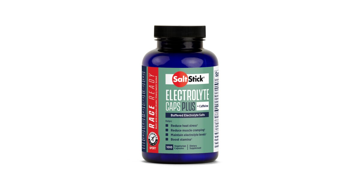 SaltStick Electrolyte Caps + Caffeine 100ks za 39,00 € | BEZECKEPOTREBY.SK