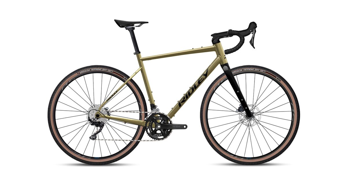 RIDLEY kolo KANZO ADVENTURE Alu GRX400 Bronze Green/Black M
